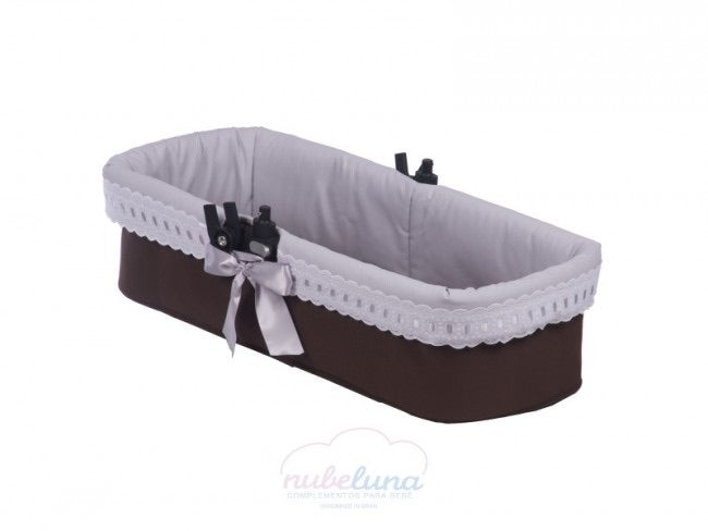 Grey Artenas Carrycot Liner – ModaMinnie